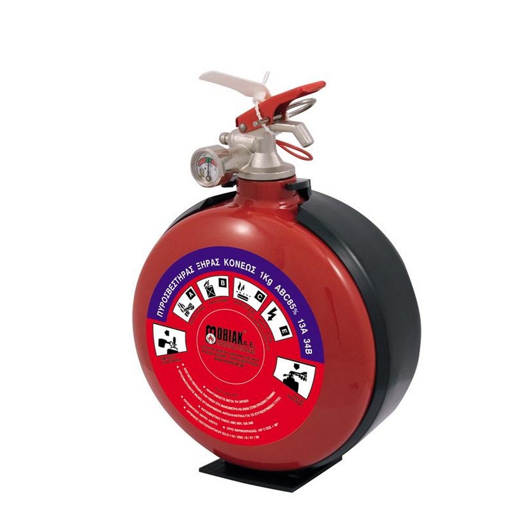 Πυροσβεστήρας 3Kg Ξηράς Σκόνης INOX - Pyrexelixi.gr